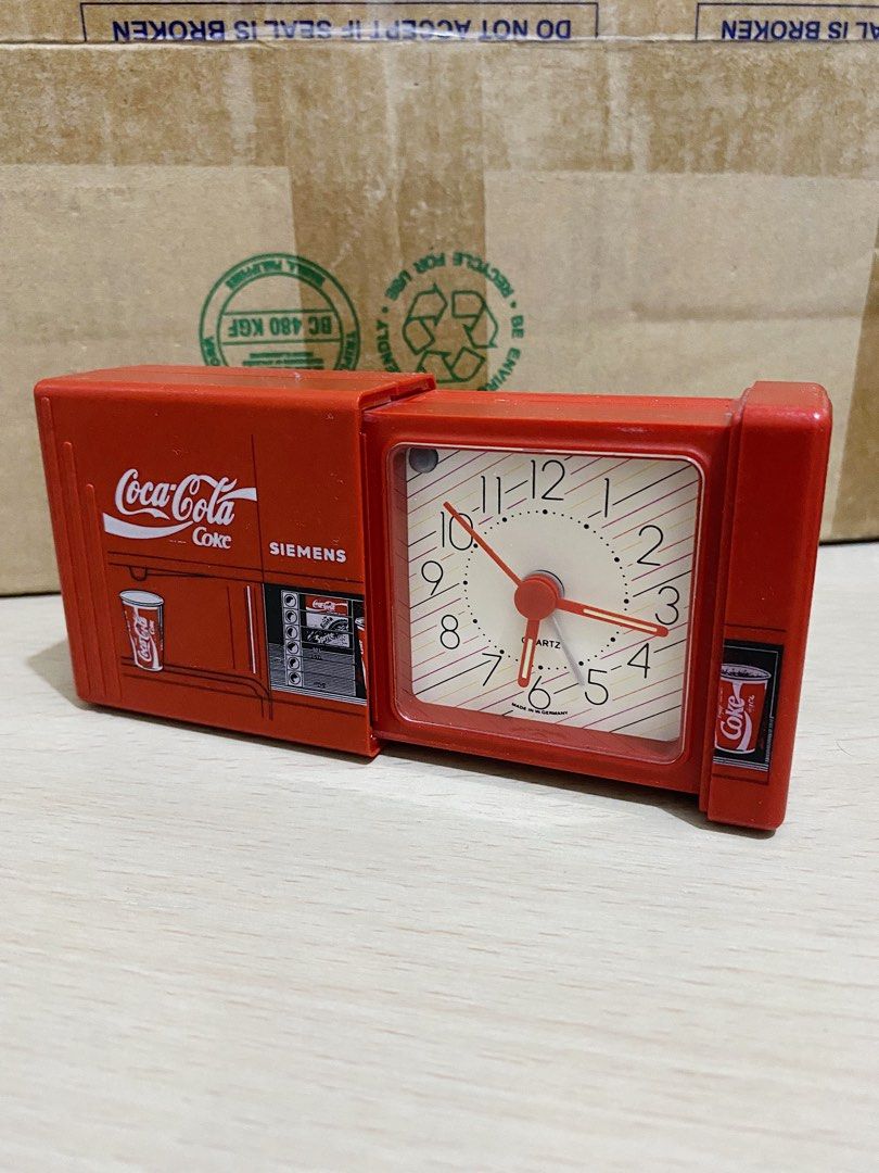 (Vintage) Coca Cola - Siemens - Coke Alarm Clock on Carousell
