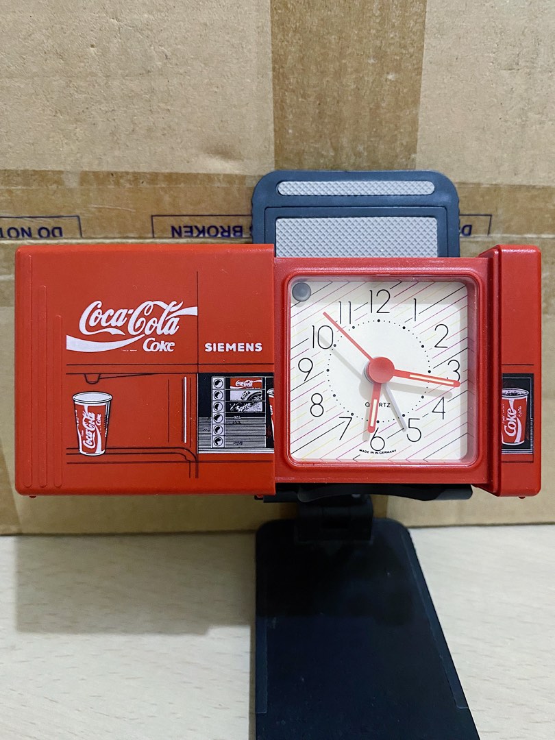 (Vintage) Coca Cola - Siemens - Coke Alarm Clock on Carousell