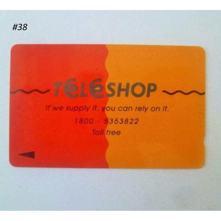 Vintage Phonecard / Phone Card - Singapore Teleshop (#38), Hobbies ...