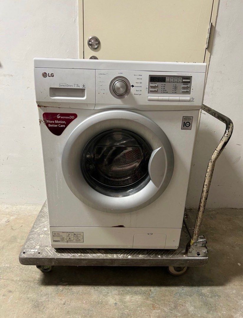 Washing Machine LG 7.5KG Load, TV & Home Appliances, Washing Machines ...