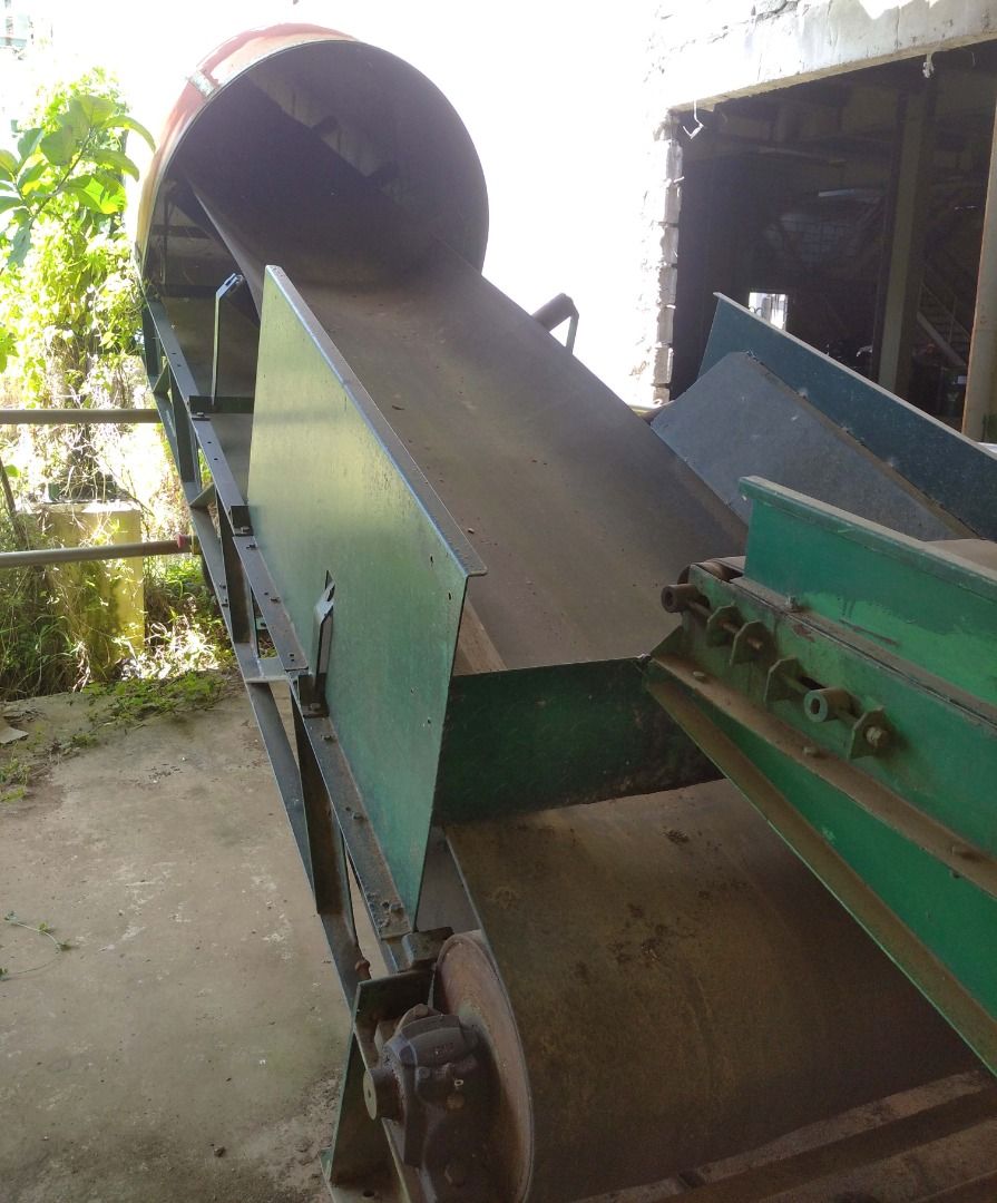 Waste Conveyor Electrical Operated With Control Panel, Commercial ...
