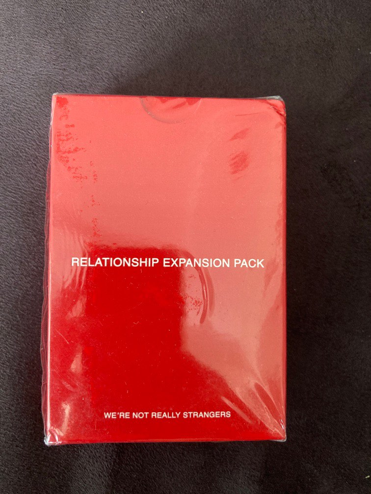 We're not really strangers Relationship expansion pack, Hobbies & Toys ...