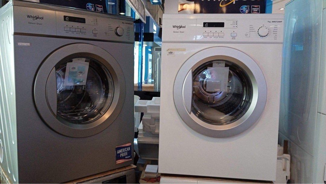 WHIRLPOOL FRONT LOAD WASHING MACHINE, TV & Home Appliances, Washing ...