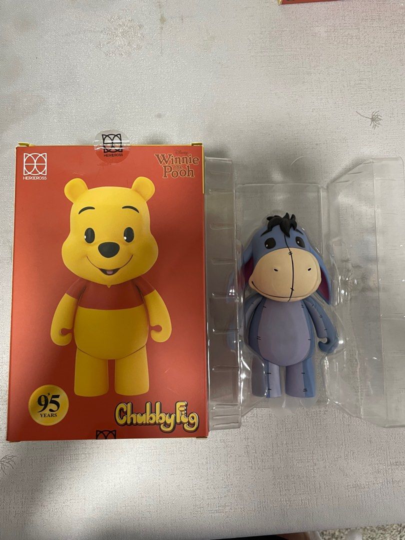 Winnie Pooh and Donkey Chubby Fig, Hobbies & Toys, Toys & Games on ...