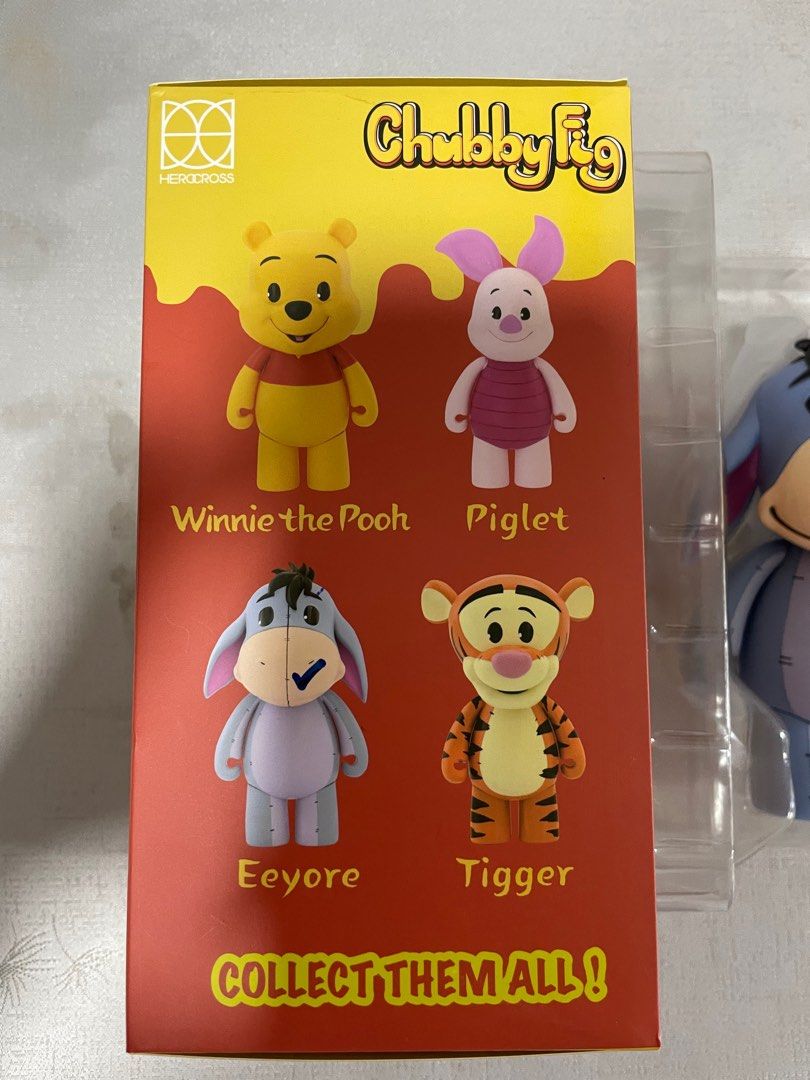 Winnie Pooh and Donkey Chubby Fig, Hobbies & Toys, Toys & Games on ...