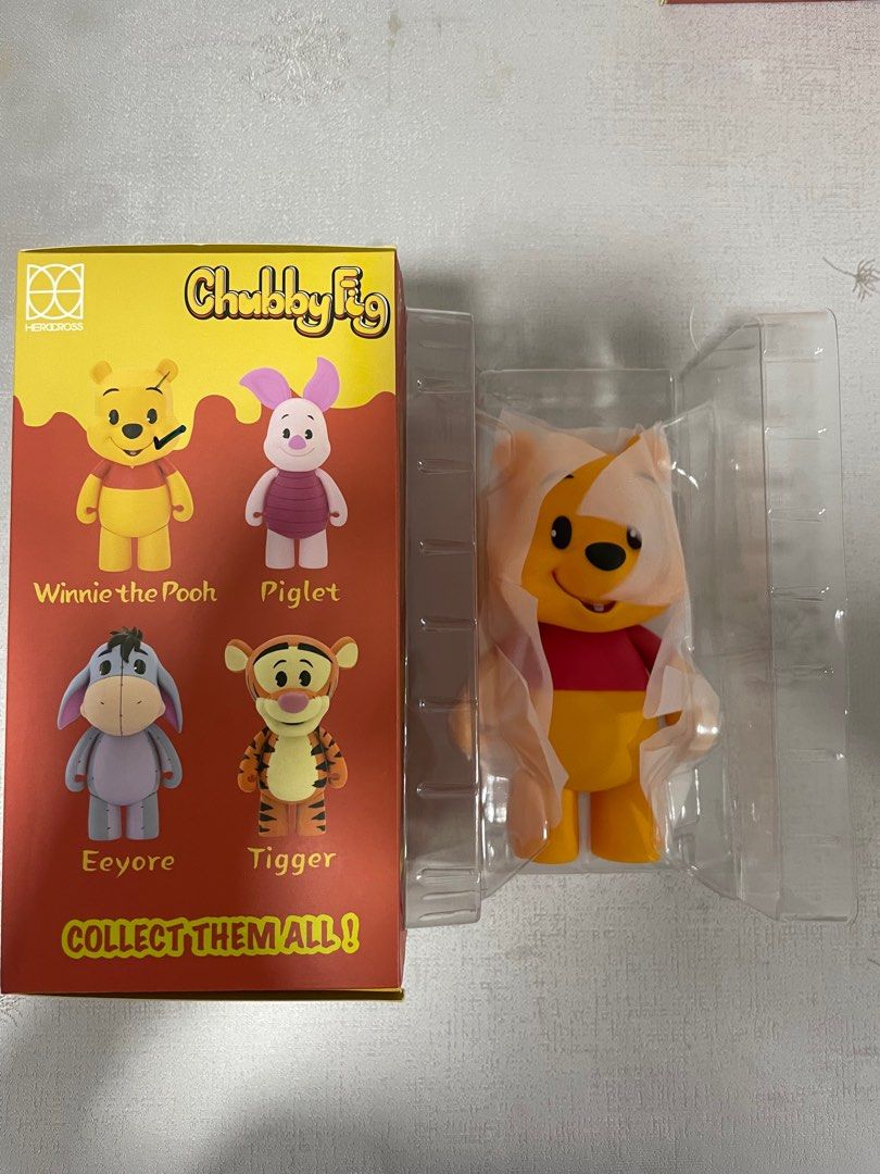 Winnie Pooh and Donkey Chubby Fig, Hobbies & Toys, Toys & Games on ...