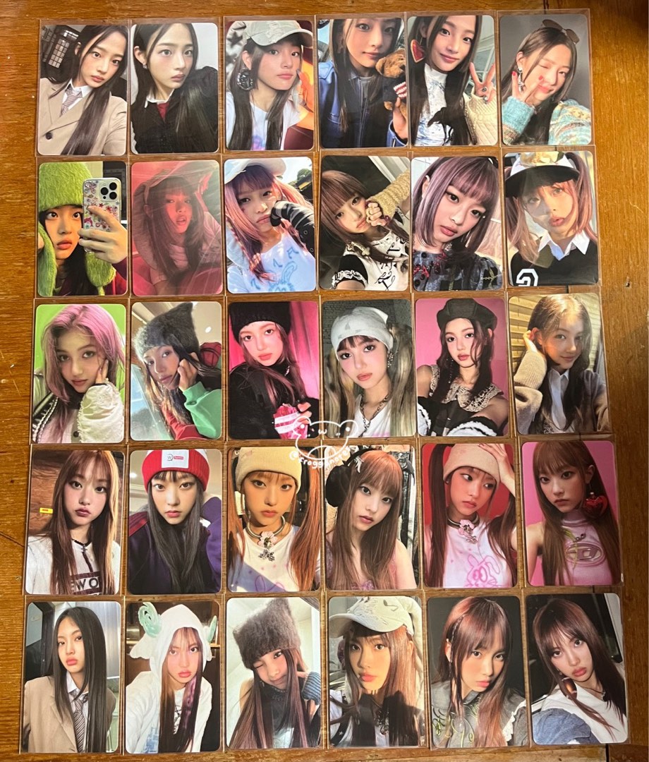 wts lfb new jeans minji hanni dani danielle haerin hyein omg weverse ...