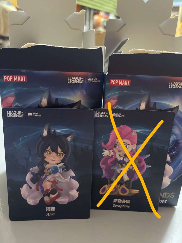(PENDING) WTT/WTS Popmart League of Legends, Hobbies & Toys, Toys ...