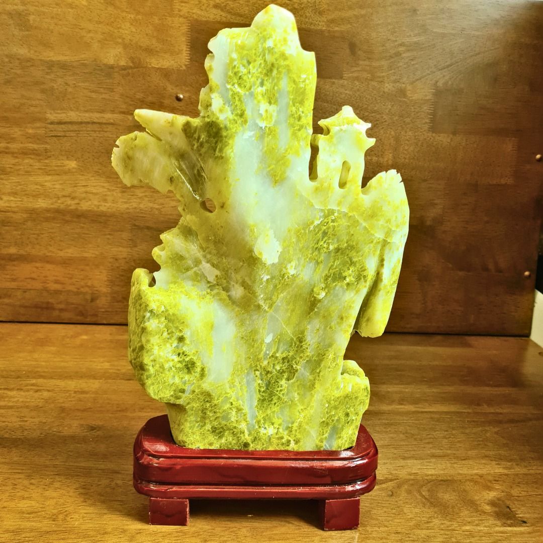 Xiu Jade Ornament with Stand (XJB), Women's Fashion, Jewelry ...