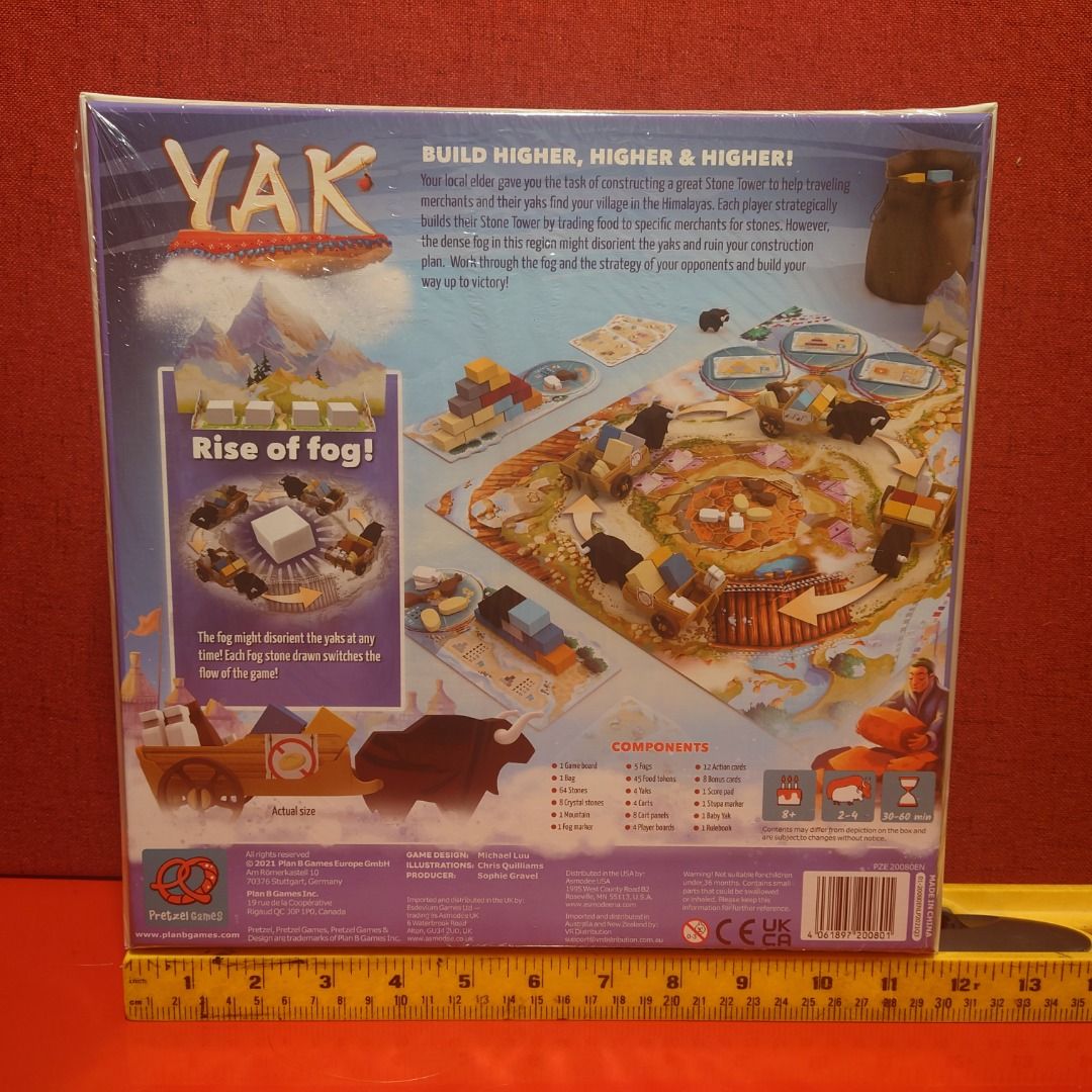 Yak board game, 興趣及遊戲, 玩具 & 遊戲類 - Carousell