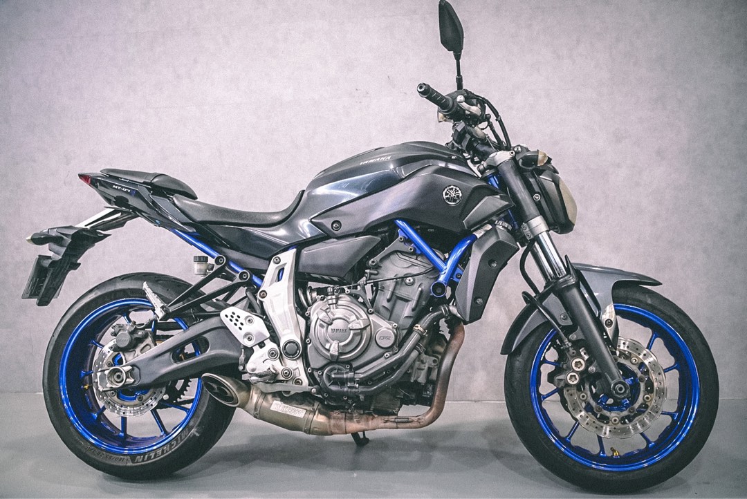 Yamaha MT07, Motorcycles, Motorcycles for Sale, Class 2 on Carousell