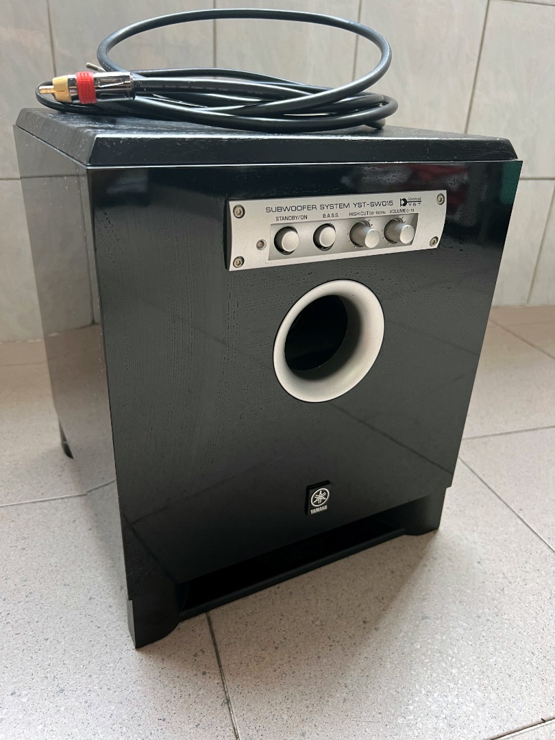 Yamaha Subwoofer , Audio, Soundbars, Speakers & Amplifiers on Carousell