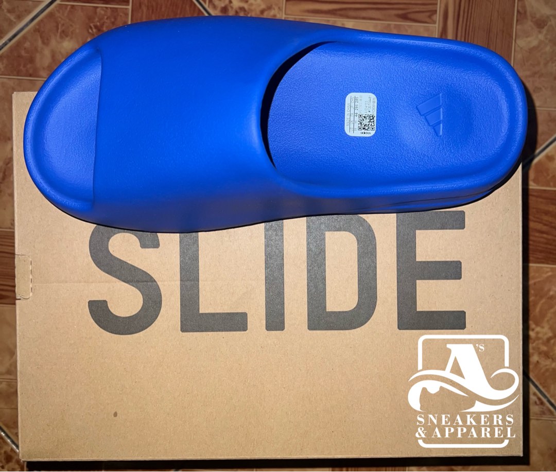 Yeezy Slide “Azure”, Men's Fashion, Footwear, Slippers & Slides on ...