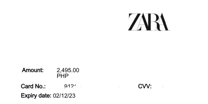 ZARA VOUCHER on Carousell