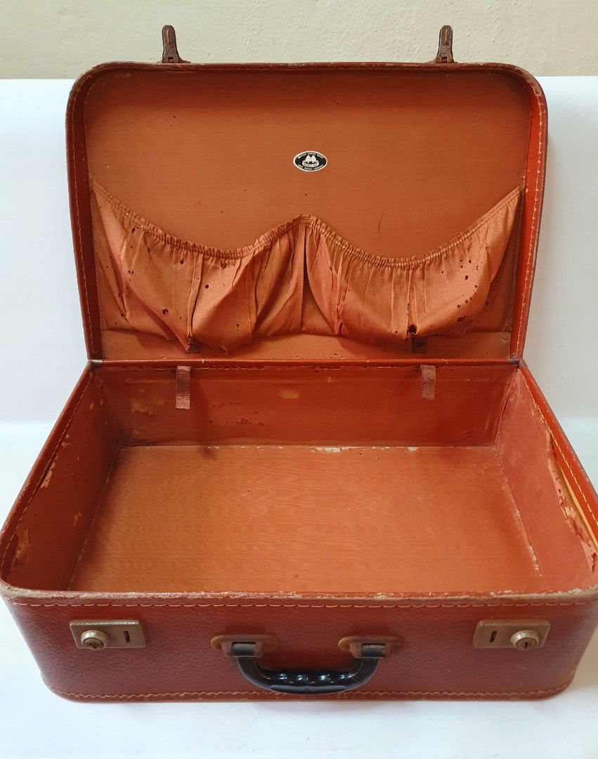 Vintage Luggage Suitcase 1940s-50s Colonial WW II era! Made in British ...