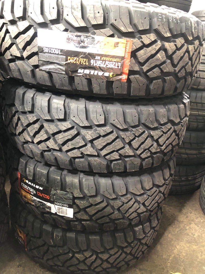 285-75-r16 Sailun Terramax RT 10ply Brandnew tire, Car Parts ...
