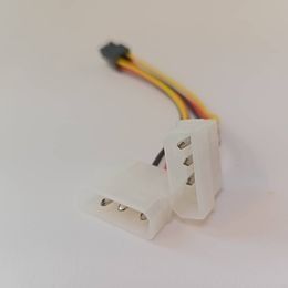 2 IDE Dual 4pin Molex IDE Male to 6 Pin Female PCI-E Y Molex IDE Power ...