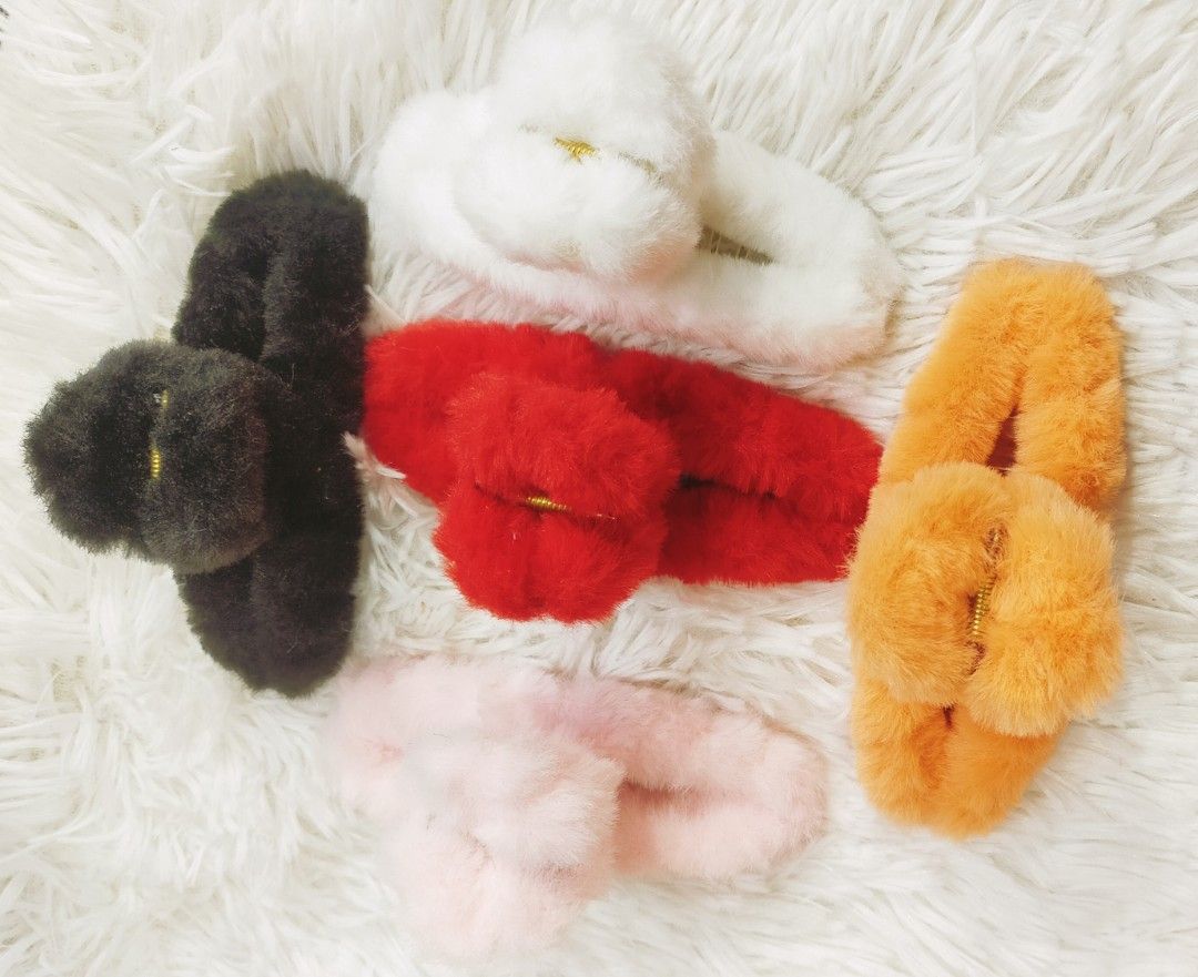 5 PC's assorted feather clam on Carousell