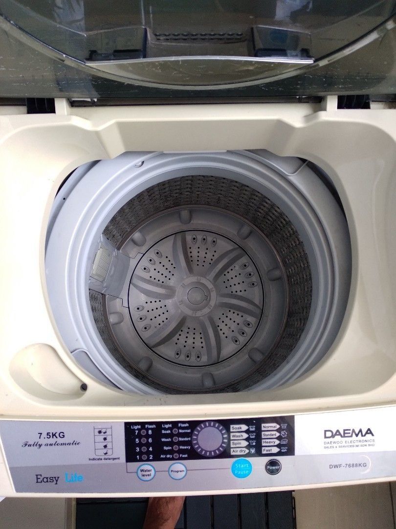 7.5kg Daema washing machine dari Daewoo Korea, TV & Home Appliances ...