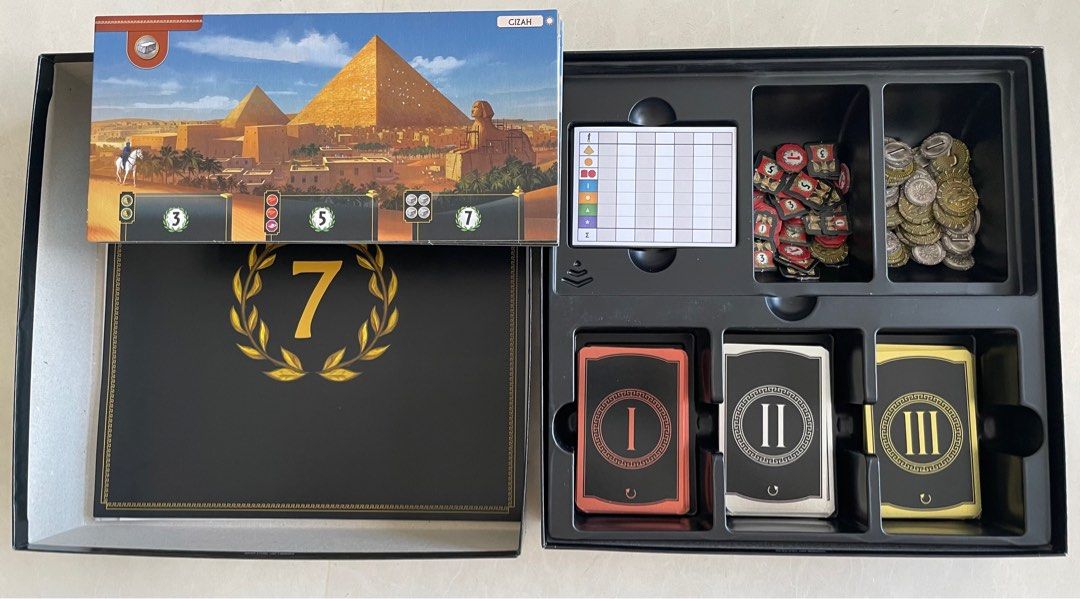 7 Wonders (3-7 pax, base game), Hobbies & Toys, Toys & Games on Carousell