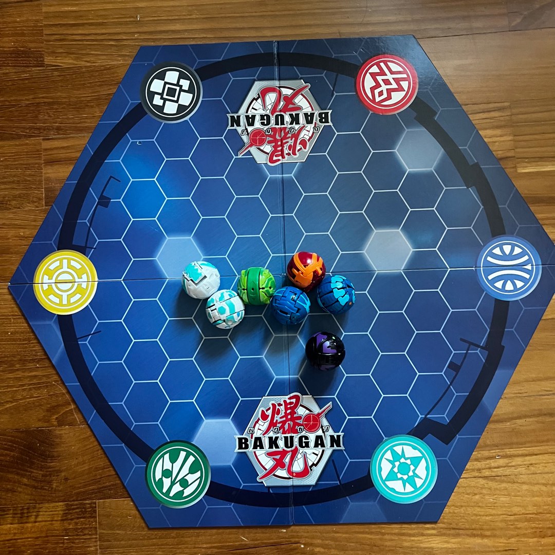 7 x Bakugan and battle arena, Hobbies & Toys, Toys & Games on Carousell