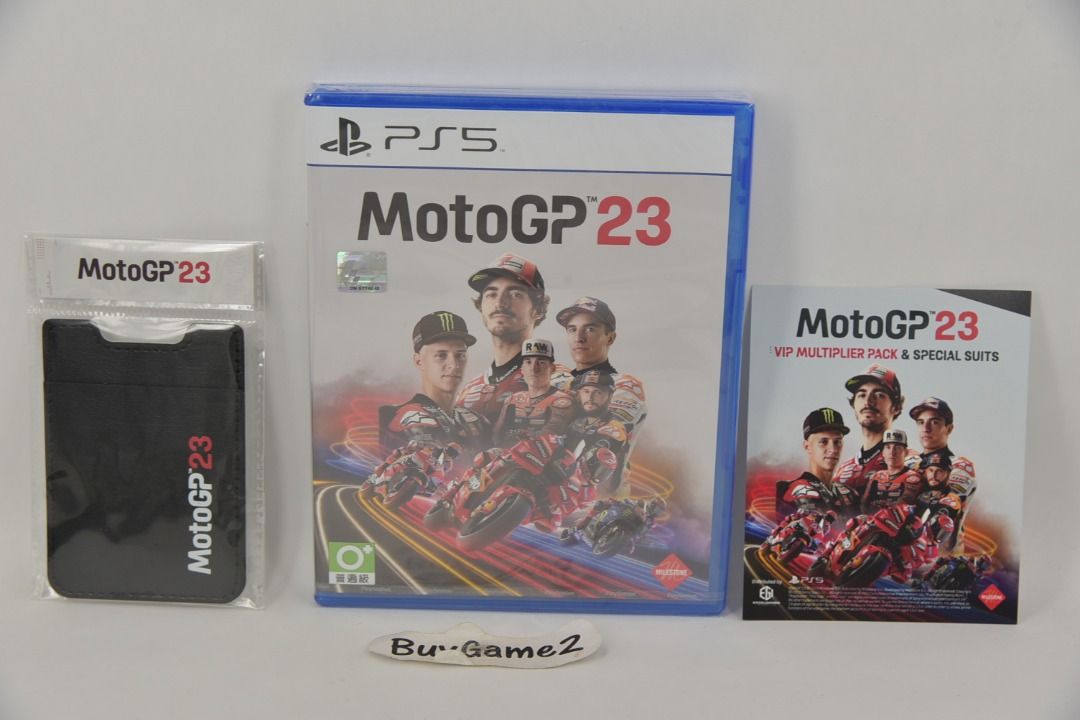 (全新送特典) PS5 MotoGP 23 Moto GP 23 世界摩托車錦標賽 2023 (行版, 中文/英文), 電子遊戲, 電子遊戲, PlayStation - Carousell