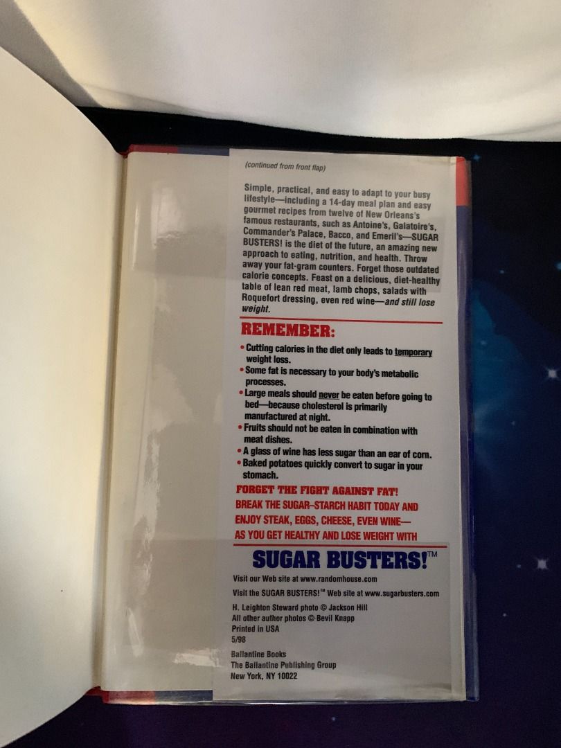 Sugar Buster Cut Sugar to Trim Fat , Hobbies & Toys, Books & Magazines ...