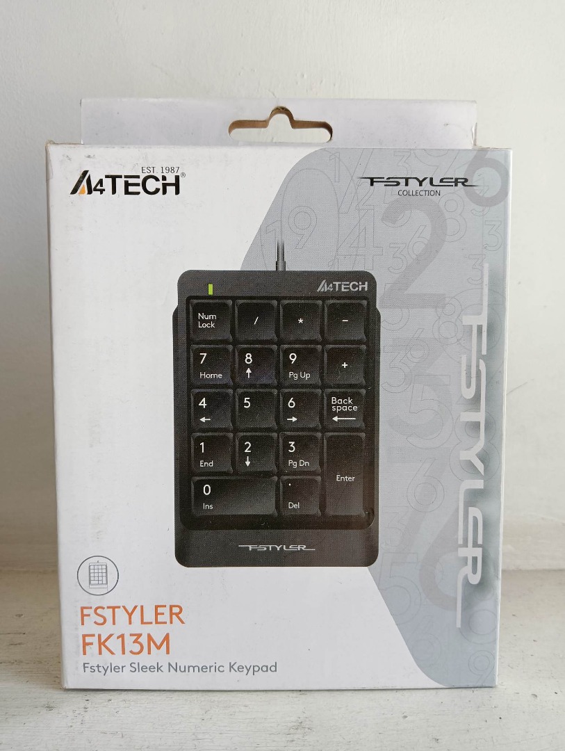 A4tech Fk13m Numeric Keypad Micro To Usb A Computers And Tech Parts And Accessories Computer 