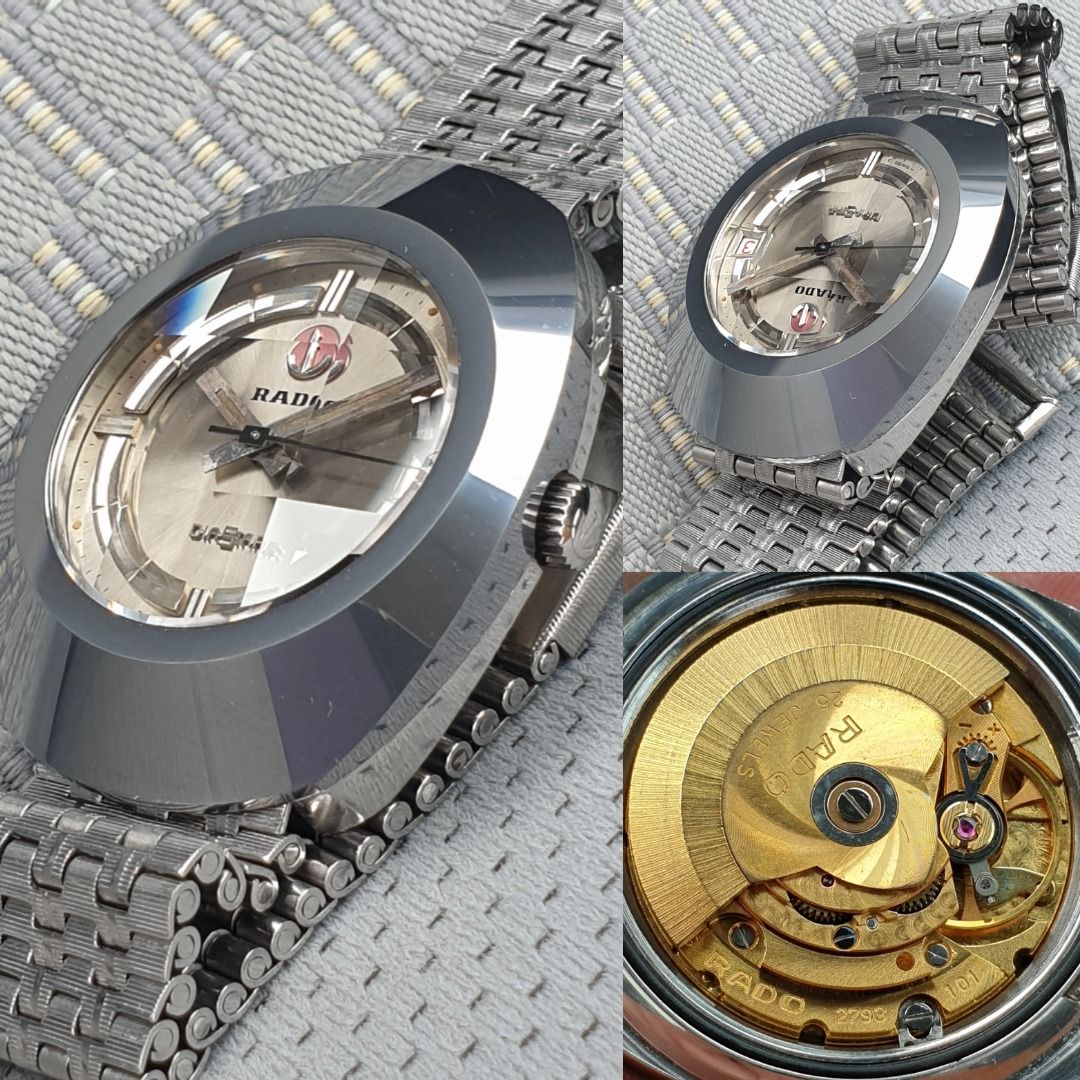 (A830) Vintage Swiss Rado Diastar Watch, Men's Fashion, Watches & Accessories, Watches on Carousell