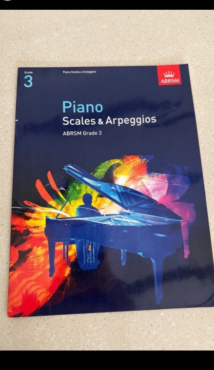 ABRSM Grade 3 scales & arpeggios, Hobbies & Toys, Music & Media, Music ...