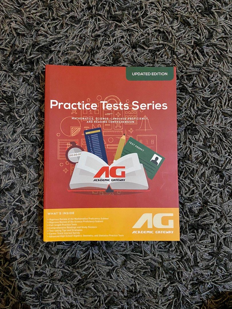 Academic Gateway Practice Test Series | College Entrance Test Reviewer ...