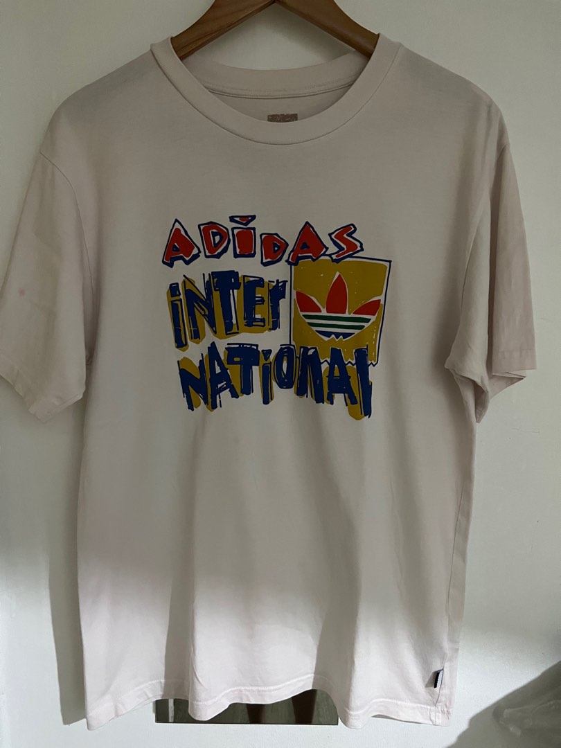 Adidas International Shirt, Men's Fashion, Tops & Sets, Tshirts & Polo ...