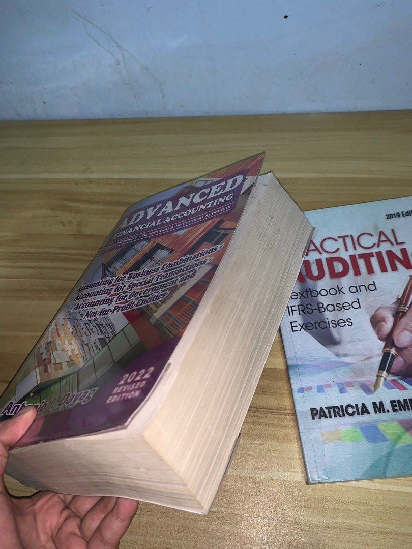Advanced Financial Accounting by Antonio Dayag and Practical Auditing ...