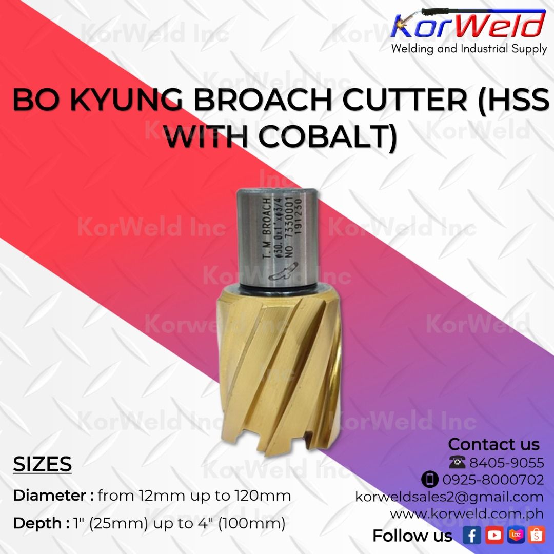 Annular cutters, pins, Broach cutter - Magnetic drill on Carousell