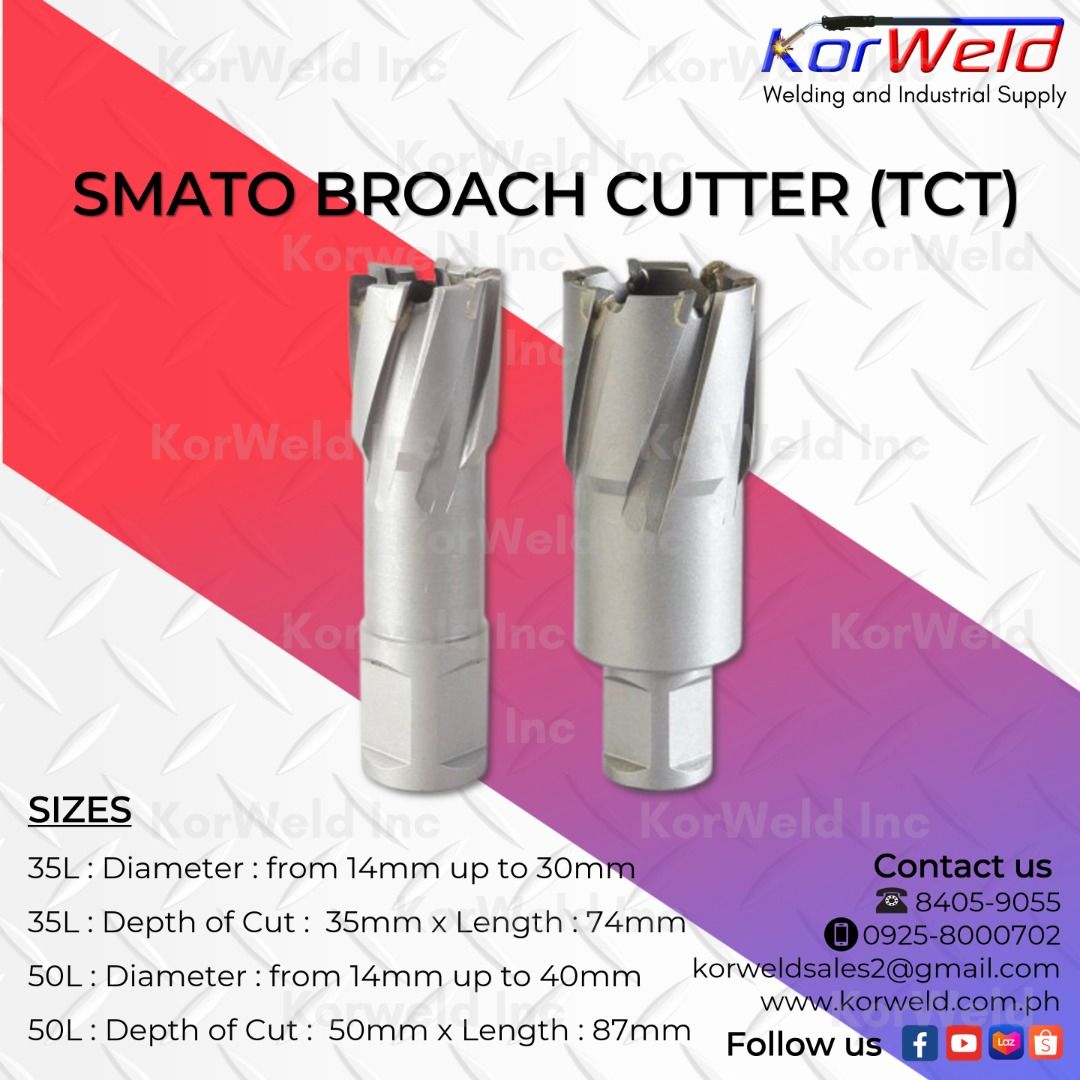 Annular cutters, pins, Broach cutter - Magnetic drill on Carousell