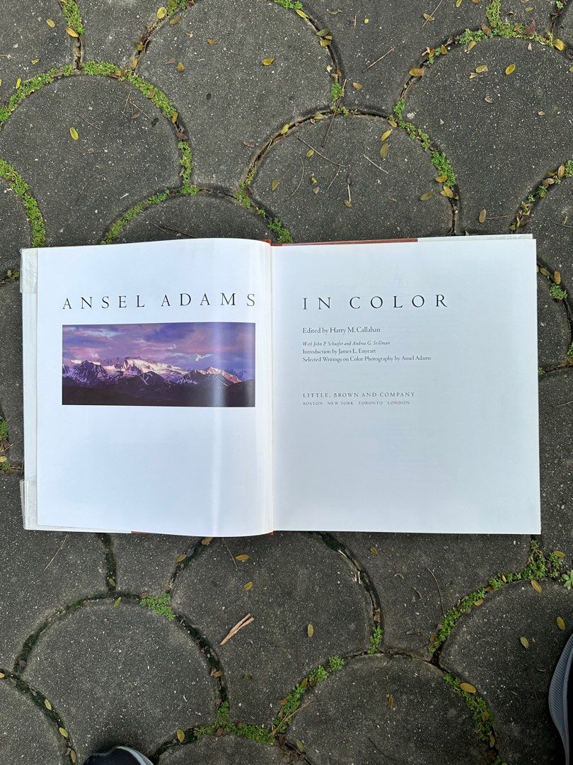 Ansel Adams collectible hardcover book, Hobbies & Toys, Books ...