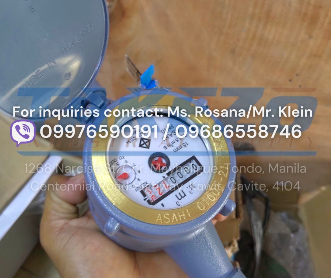 Asahi Water Meter, Commercial & Industrial, Construction Tools ...