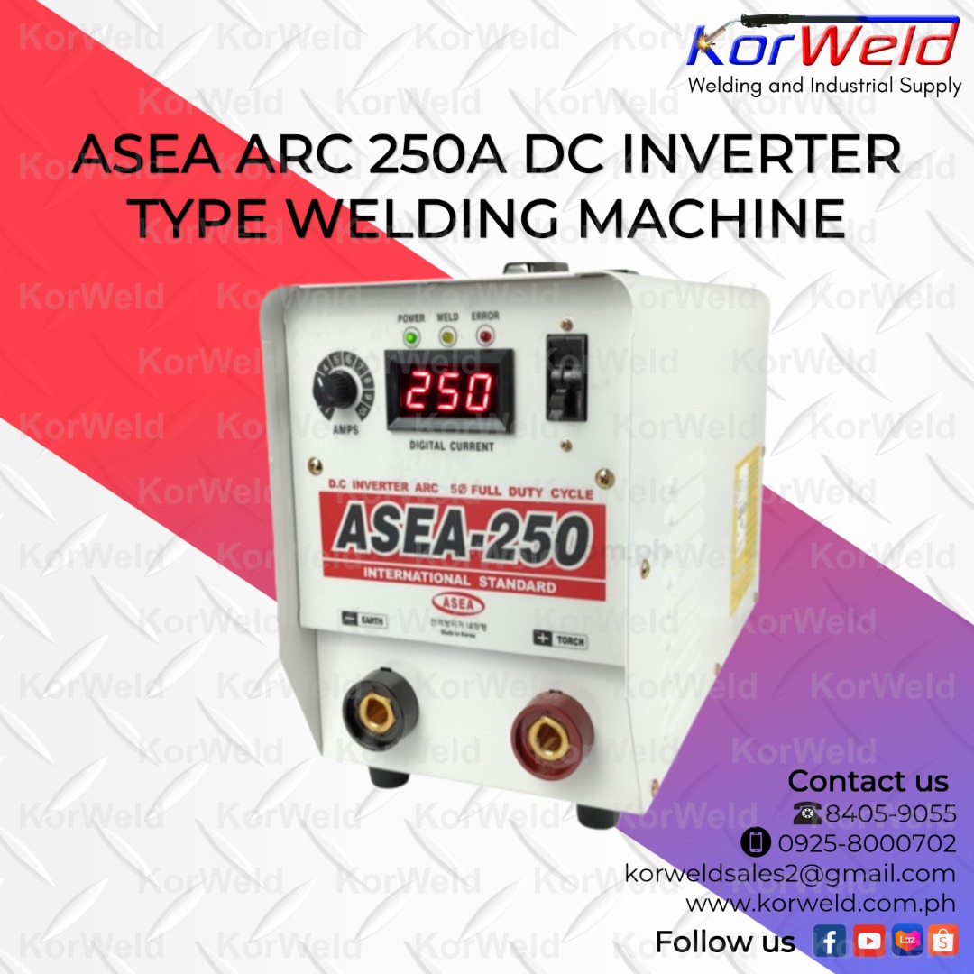 ASEA DC ARC Inverter Welding Machine 250A, Commercial & Industrial ...
