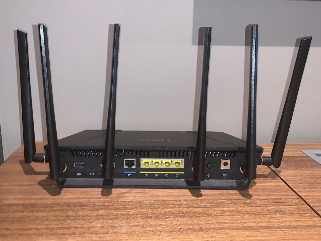 Asus AC-3200 tribals gigabit wireless router, Computers & Tech, Parts ...