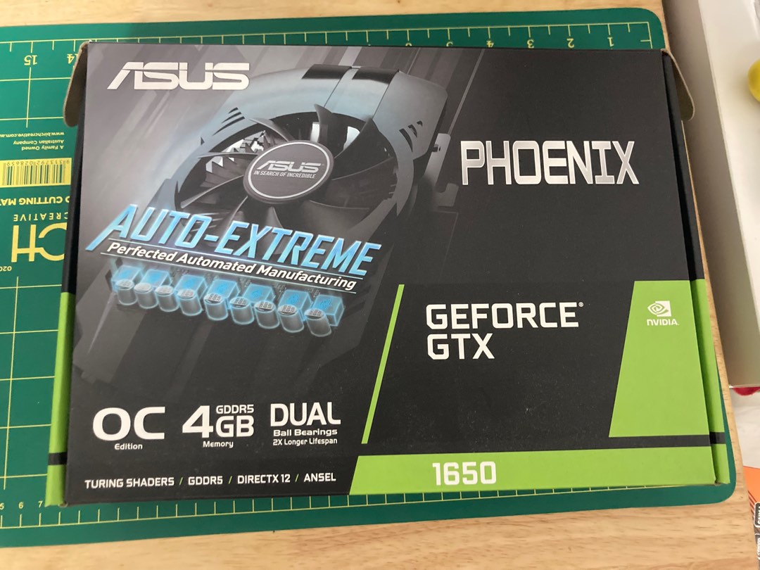 ASUS GTX 1650 phoenix OC, Computers & Tech, Parts & Accessories ...