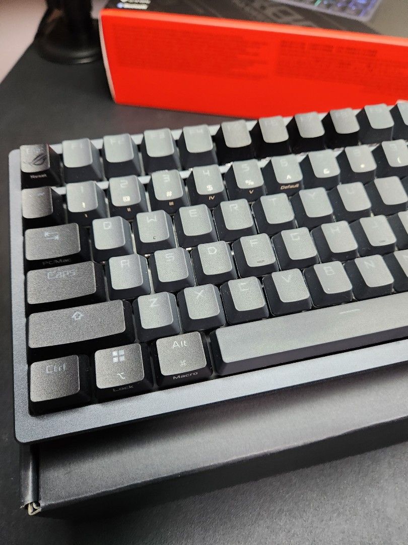 Asus ROG Azoth Wireless Gaming Mechanical Keyboard ( NX Linear Red Keys ...