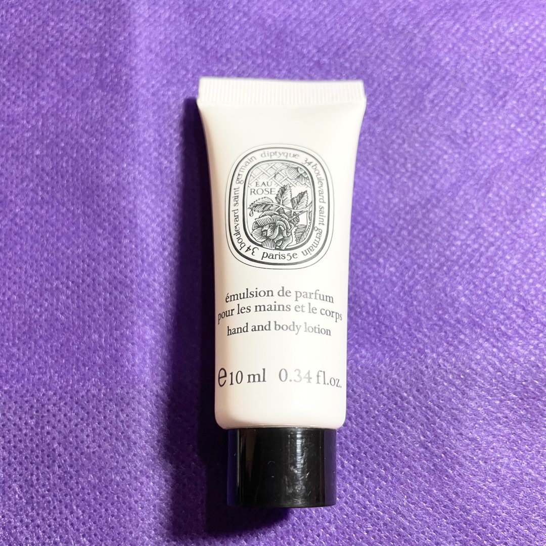AUTHENTIC Diptyque Eau rose emulsion de parfum perfume hand and body ...