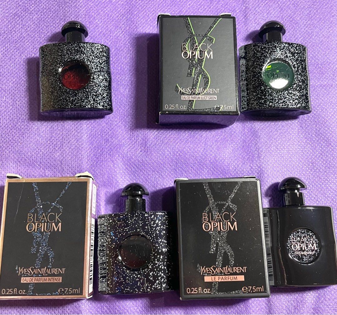 AUTHENTIC SOLD PER PC Y Black opium eau de parfum / illicit green ...