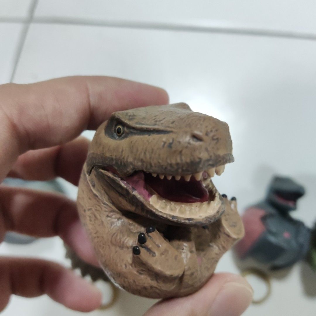 Bandai takara Tomy arts manmaru egg shape dinosaur t rex gashapon cute ...
