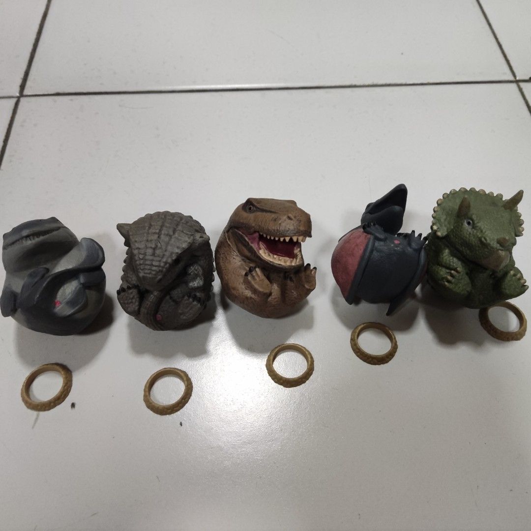 Bandai takara Tomy arts manmaru egg shape dinosaur t rex gashapon cute ...