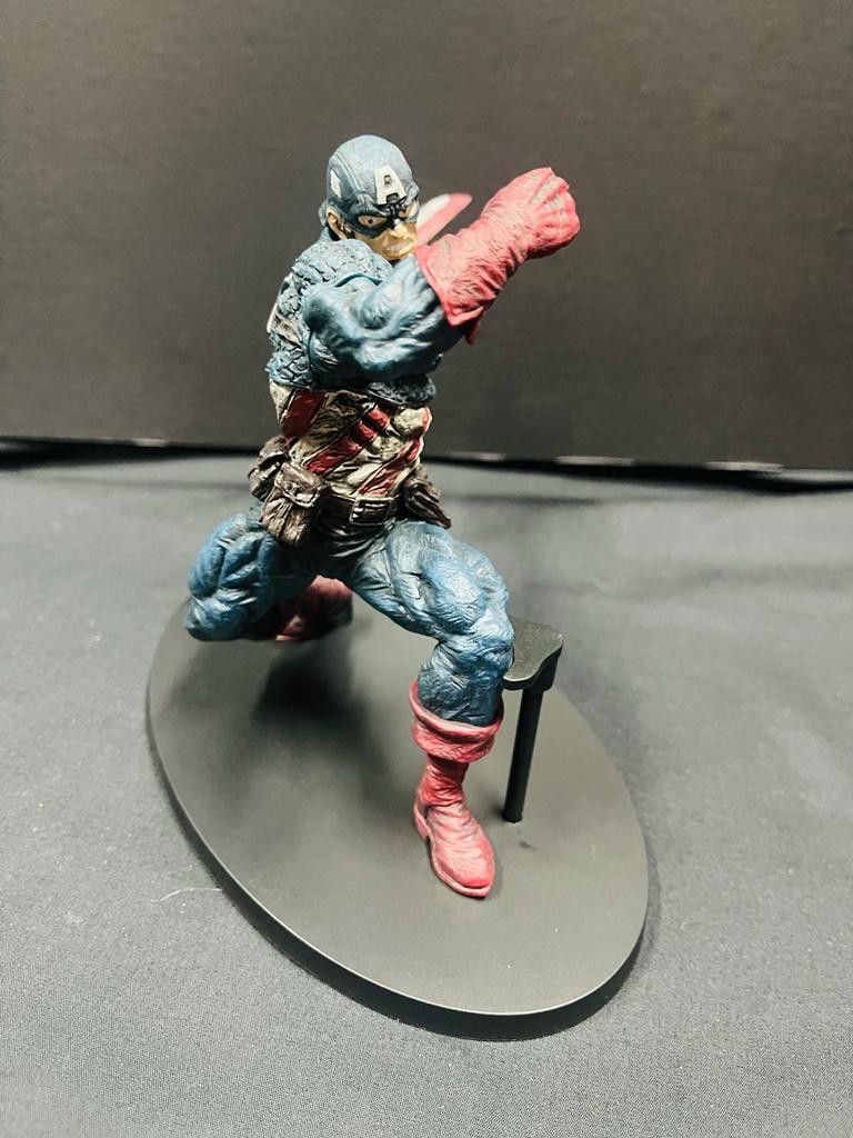 Banpresto Bandai Cranking Marvel Cho-jin Giga CAPTAIN AMERICA, Hobbies ...