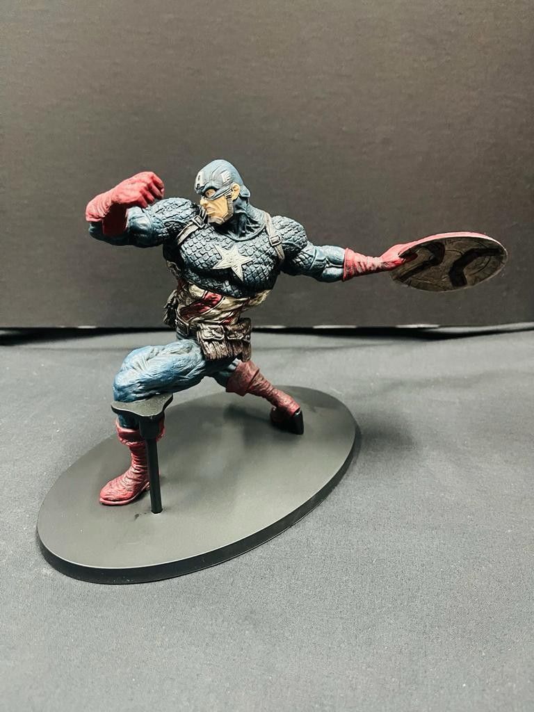Banpresto Bandai Cranking Marvel Cho-jin Giga CAPTAIN AMERICA, Hobbies ...