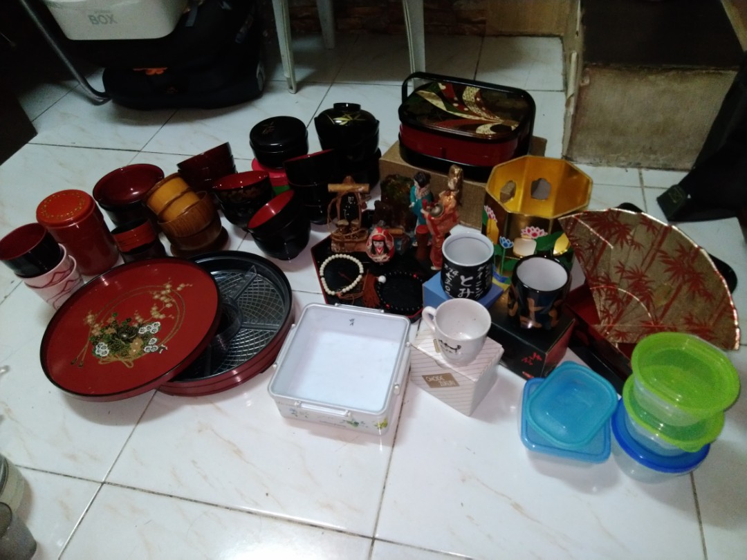 Bento Set & Bowls, Japanese Display Items, Japan Cups & Food Containers ...