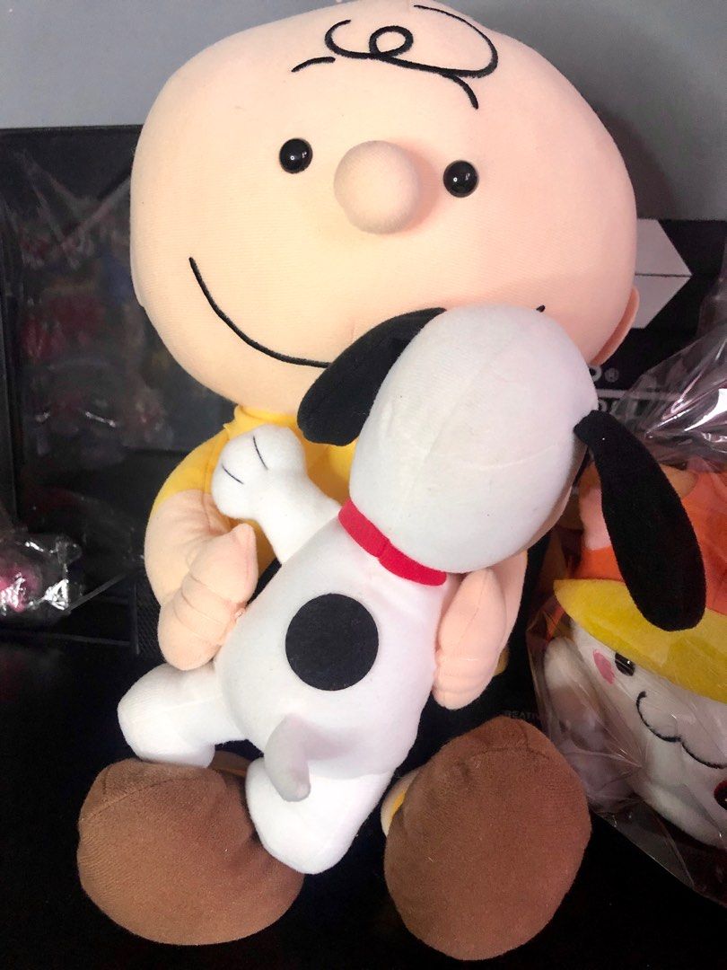 Big Charlie Brown and Snoopy Plush, Hobbies & Toys, Toys & Games on ...