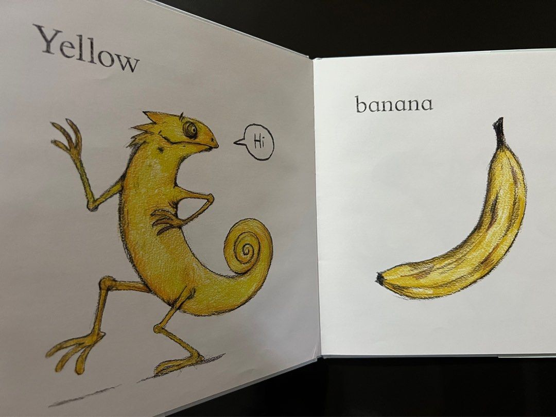 Blue Chameleon by Emily Gravett Children’s Book, Hobbies & Toys, Books ...